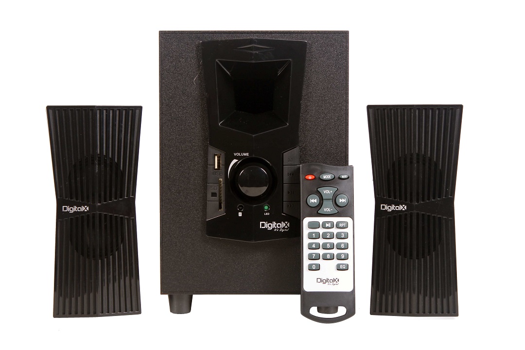 DIGITALX X-L268BT 2.1CH Multimedia Speakers [W/ or W/O Bluetooth ...