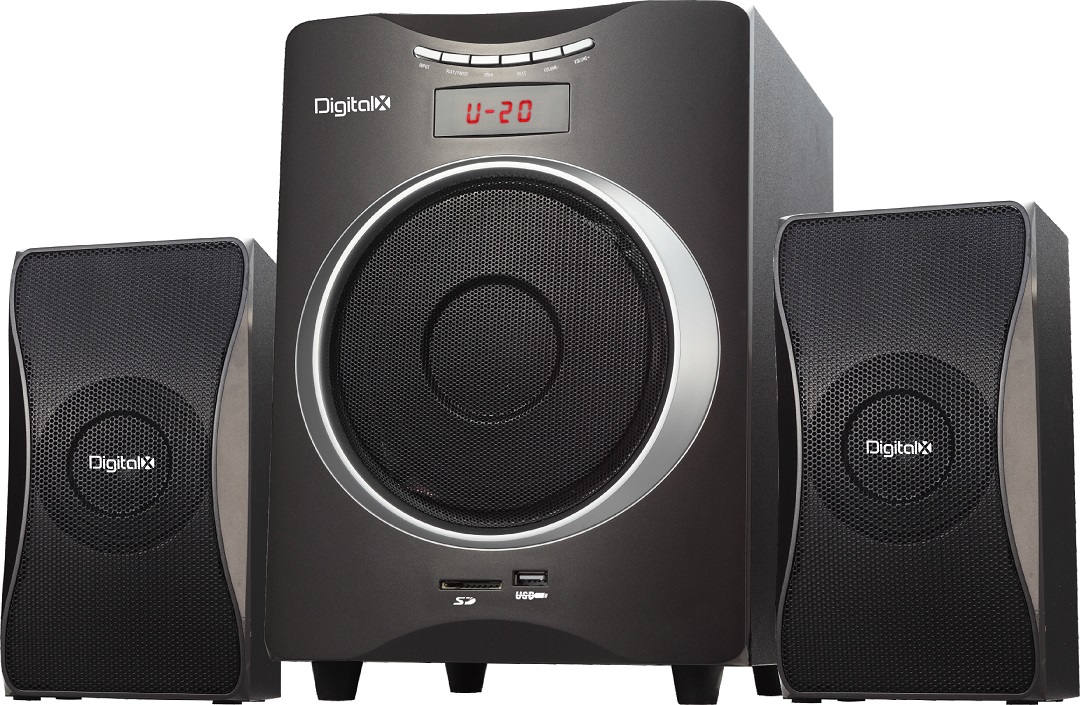 DIGITALX X-M987BT 2.1CH Multimedia Speakers [W/ or W/O Bluetooth ...